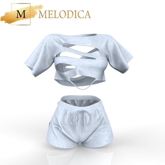 Second Life Marketplace Larax Torn Outfit Sky